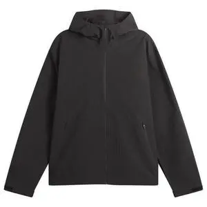 HIKING PATROL Waypoint Ripstop Hooded Jacket - Charcoal Black