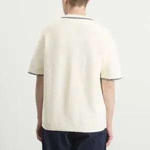 SERVICE WORKS Blanket Stitch Knit Polo