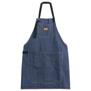 SERVICE WORKS Pinstripe Denim Apron