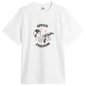 PAWA SPEED SPORTS Friends T-shirt - White
