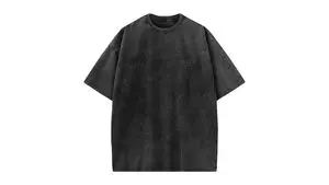 BLVCK X Ufc Acid Wash Tee Shirt - Grey