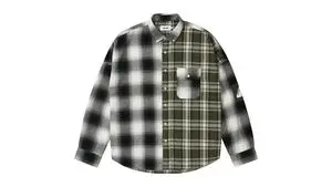 PALACE Patchy Flannel Shirt - Green