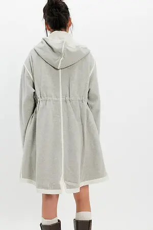 Free People Margo Oversized Cardigen - Heather Grey
