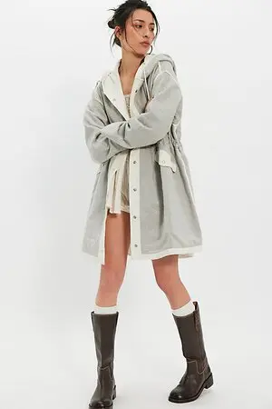 Free People Margo Oversized Cardigen - Heather Grey