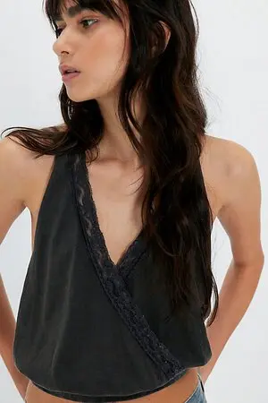 Free People Opal Dust Halter Top