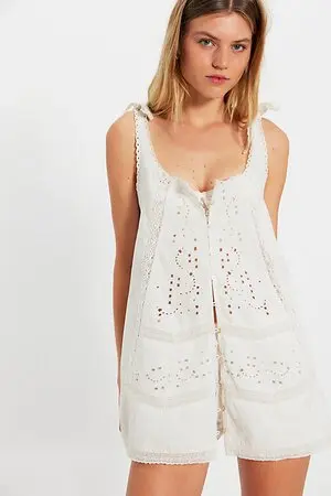 Free People Penelope Mini Dress - Ivory