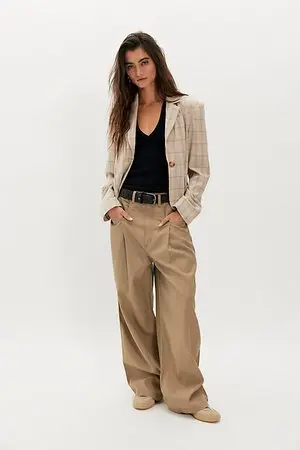 Free People Lee Slouch Chino Pants