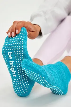 STICKY BE SOCKS Mantra Pilates Grip Socks Box Set - Colorful
