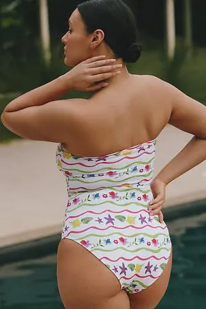 Celiab Plus Prted One-piece Swimsuit