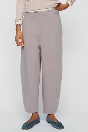 Maeve Cropped Curved Trousers