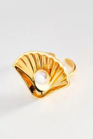 HERMINA ATHENS Kochyli Seashell Rg - Gold