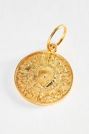 HERMINA ATHENS Shield Of Achilles Mi Charm - Gold