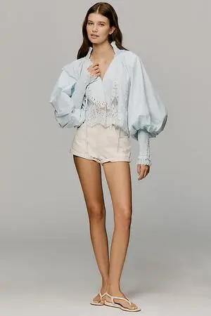 MARE MARE Lace Set Long-sleeve Blouse