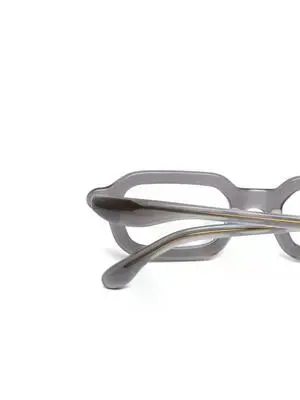 PALOCERAS Geometric Frame Glasses - Grey