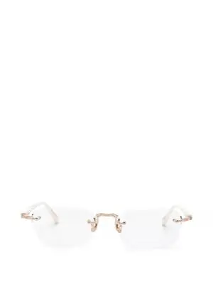Matsuda Square-frame Eyeglasses - Gold