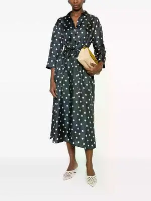 Max Mara Polka Dot Mini Dress