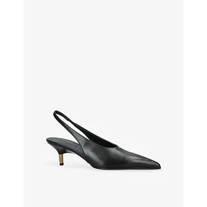 Khaite Bella 55 Leather Pumps