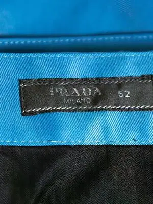 Prada Tapered Cotton Trousers