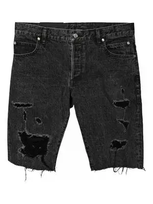 Balmain 2024 Distressed-effect Shorts