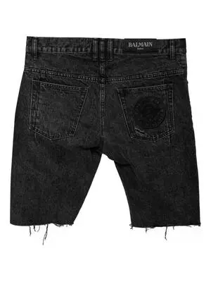 Balmain 2024 Distressed-effect Shorts