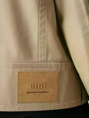 Ami Buttoned Cropped Jacket