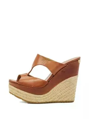 JIMMY CHOO Pledge Espadrilles - Brown