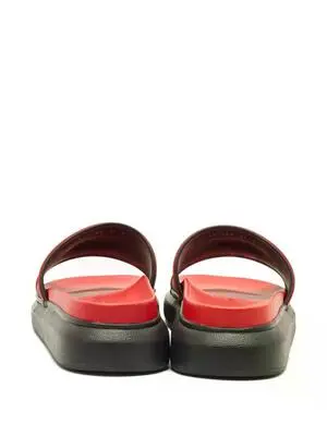 Alexander McQueen Rubber Logo Slides