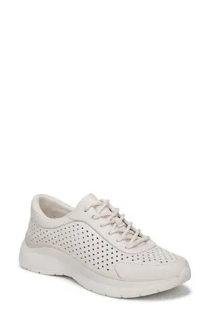 Naturalizer Perforated Sneaker - Warm White