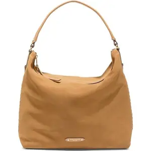 Cole Haan Leather Hobo Bag - Ch Golden Honey Suede