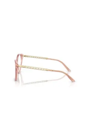 Versace 54mm Cat Eye Optical Glasses