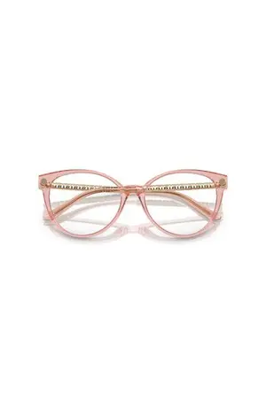 Versace 54mm Cat Eye Optical Glasses