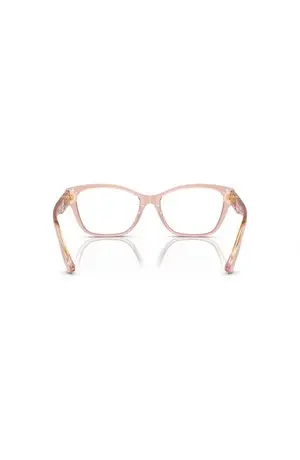 Versace Cat Eye Optical Glasses - Brown