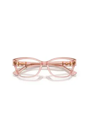 Versace Cat Eye Optical Glasses - Brown