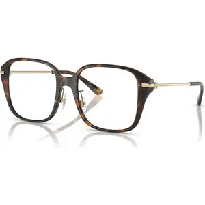 Michael Kors 54mm Square Optical Glasses - Tortoise