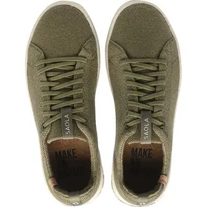 SAOLA SHOES Cannon Knit 2.0 Wool Shoe - Burnt Olive