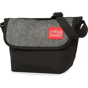 MANHATTAN PORTAGE Midnight Mini Ny Crossbody Bag - Gun Metal