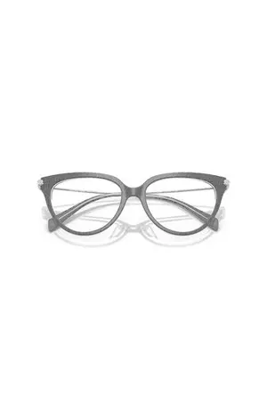 Michael Kors 51mm Cat Eye Optical Glasses - Grey