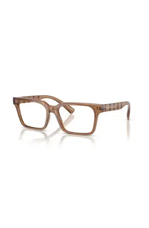 Armani Exchange 54mm Square Optical Glasses - Brown