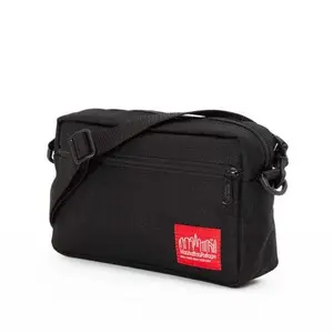 MANHATTAN PORTAGE Jogger Crossbody Bag - Black