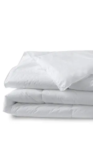 LANDS' END Pureloft Synthetic Down Comforter - White