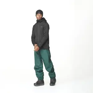 PICTURE ORGANIC Bake Grid Full-zip Hooded Fleece - Black