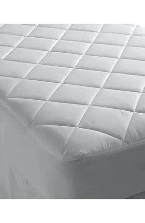 LANDS' END Supima Mattress Pad - White