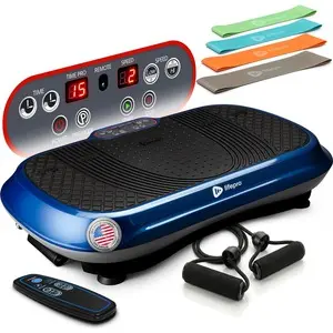 LIFEPRO Vibration Plate Exercise Machine - Blue