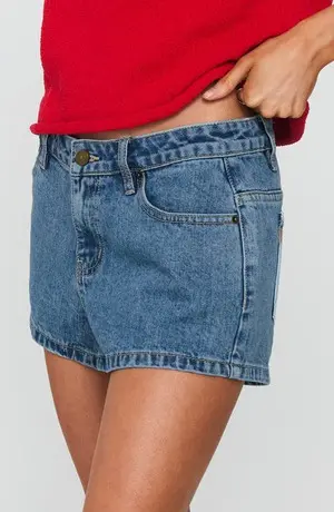 Princess Polly Low Rise Denim Shorts