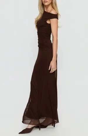 Princess Polly Krystyna Mesh Maxi Cocktail Dress