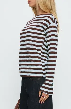 Princess Polly Stripe Knit Top