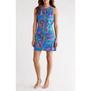 SUGARLIPS Bally Tropical Gloria Dress - Pink-blue-green