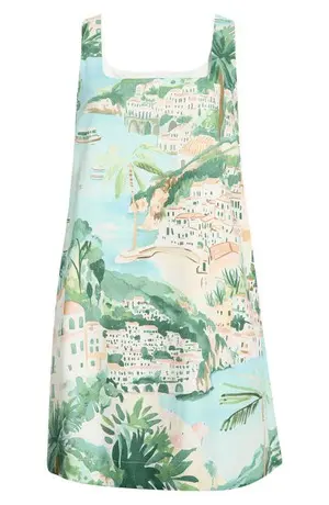SUGARLIPS Printed Mini Shift Dress