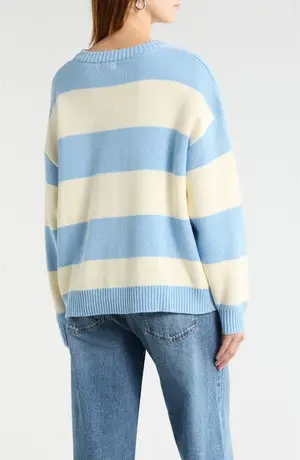 SUGARLIPS Golf Birdie Stripe Sweater