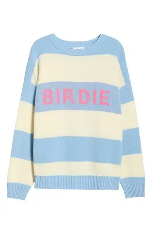 SUGARLIPS Golf Birdie Stripe Sweater